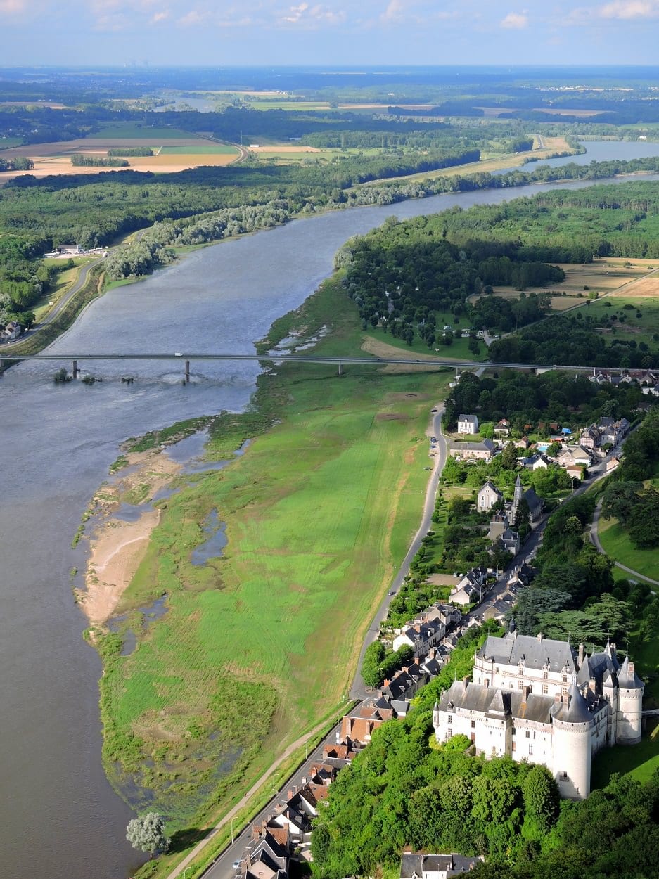 Val de Loire : baptême de l'air au dessus du château de Chaumont